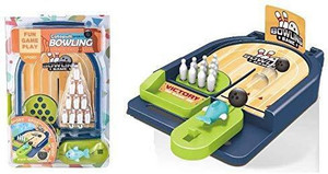FLICK IN Mini Desktop Catapult Bowling Outdoor Indoor Sports Toy Game ...