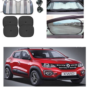 Feelitson Rear Window, Side Window Sun Shade For Renault Kwid Price in ...