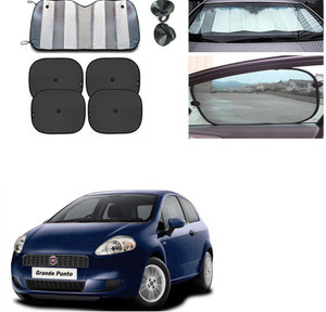 Feelitson Rear Window, Side Window Sun Shade For Fiat Grand Punto Price ...