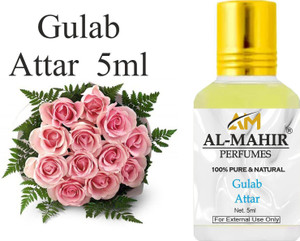 Al-Mahir Gulab Attar 5ml For Unisex - Pure Natural (Non-Alcoholic ...