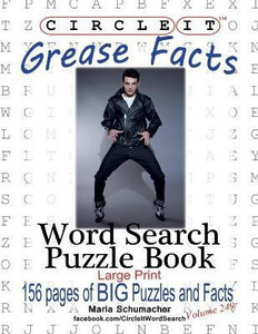 Circle It, Grease Facts, Word Search, Puzzle Book: Buy Circle It ...