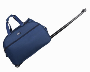 METRONAUT Platinum Duffel Trolley Duffel With Wheels (Strolley) Blue ...