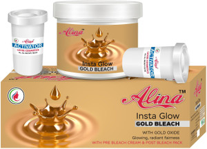 Alina Gold bleach with gold oxide glowing , radiant fairness gold ...