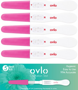 Ovlo 5 Ovulation test with App Ovulation Kit Price in India - Buy Ovlo ...