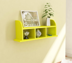 Trendy ILE Straight Wall Shelf MDF (Medium Density Fiber) Wall Shelf ...