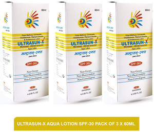 Ultrasun Sunscreen - SPF 50 X Aqua Lotion SPF 30+ | Sunblock Lotion ...