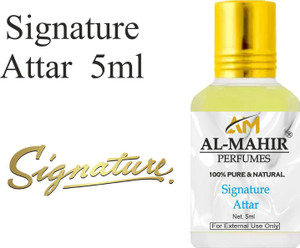 Al-Mahir Signature Attar 5ml For Unisex - Pure Natural (Non-Alcoholic ...