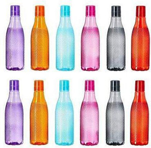 MEMOXY WB_12 1000 ml Water Bottles (Set of 12, Multicolor) 1199 ml ...