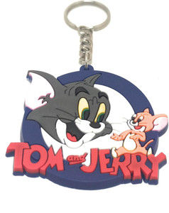Key Era Tom Jerry TJ4 Single Side Rubber Keyring Key Chain Price in ...