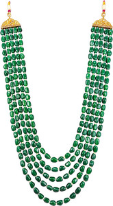 Raadhe creation Jewellery Designer Color five Line Pearl Maharaja Haar ...