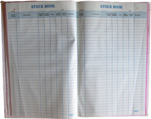Shyamaraj Stock Register ( 200 Pages) 0-Part Record Keeping Book Price ...