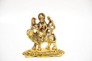 thegiftory Small/Mini Durga Mata/ Small Shera Wali Mata In Metal ...