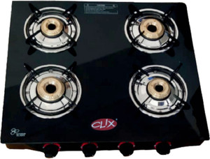 CLIX Stainless Steel Manual Gas Stove Price in India - Buy CLIX ...