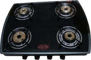 CLIX Stainless Steel Manual Gas Stove Price in India - Buy CLIX ...