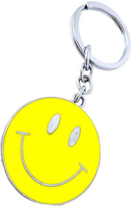De-Ultimate Stylish Unisex Smiley Emoji Smiling Face Emoticon Metal ...