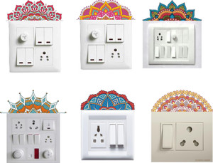 Suman Wall Sticker 10.16 cm jasmine,cindrella & snow white angel ...