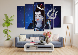 Approach home Decor 68 cm god shive sanker Self Adhesive Sticker Price ...