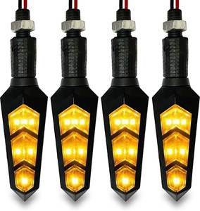 Autofledge Set of 4 Bike Front, Side, Rear SMD Flip LED Light Set of 4 ...