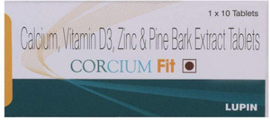 Lupin Corcium Fit Tablets Price in India - Buy Lupin Corcium Fit ...