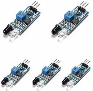 ROBOTONICS INDIA 5 Pcs IR Proximity Sensor for line follower and ...