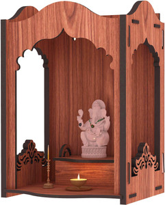 Mandiram Engineered Wood Home Temple Price in India - Buy Mandiram ...