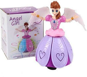 Montreal ®Princess Dancing Doll & Rotating Angel Girl Flashing 3D ...