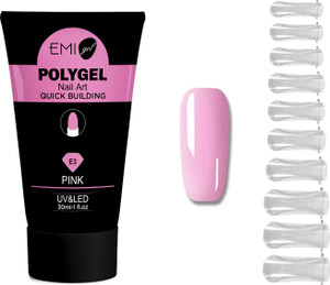FStyler EMI Gel Poly Nail Gel Finger Extension Pink Polygels Quick ...