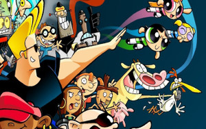 Cartoon Network Characters Wall Sticker Poster|Decorative wall Poster ...