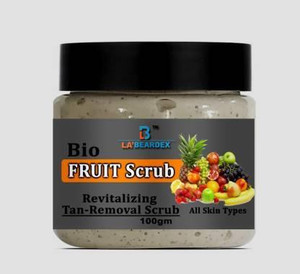 la'beardex Bio Fruit Scrub For Skin Brighting And Anti-Tan Skin Scrub ...