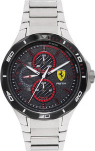 SCUDERIA FERRARI Pista Pista Analog Watch - For Men - Buy SCUDERIA ...