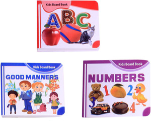 Learning & Educational Board Book Set - Alphabets - Good Manner ...