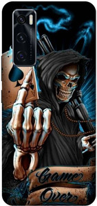 bigcraft Back Cover for V20 Se Black Joker, Joker cards Printed ...