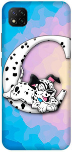 SAVETREE Back Cover for Poco C3, Letter C, Puppy, Back cover - SAVETREE ...