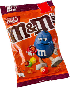 m&m's Crunchy Caramel Treat Bag Imported 80g Crackles Price in India ...