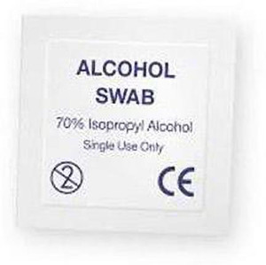 axis 100 Pcs Alcohol Swab | first aid sterile swab | Size - 6*6 | Pack ...
