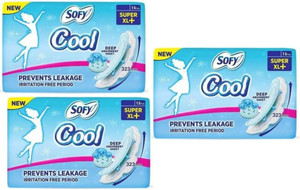 SOFY Cool Super XL+15+15+15 Pads For Woman Sanitary Pad | Buy Women ...
