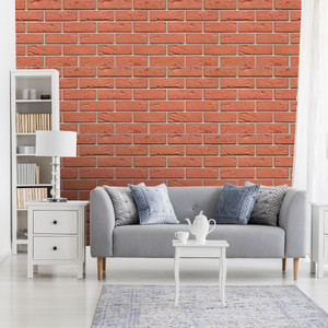 Asian Paints 45 cm EzyCR8 P&S Exposed Brick Sticker Removable Sticker ...
