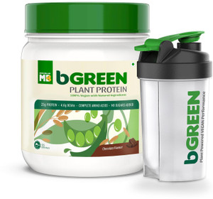 bGreen by HealthKart Vegan Plant Protein Powder, 25 g Protein with ...