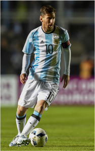 Lionel Messi Flex Poster for Room B52 Paper Print - Abstract ...