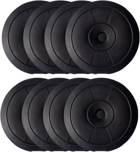 STARX 40 kg 40KG PVC Sand Filled Weight Plates (5KG x 8 Plates - 40KG ...