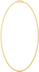 Melorra 22kt Flat Double Box chain Gold Chains Rope Chain Yellow Gold ...