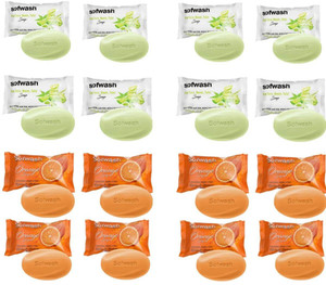 Modicare Aloe vera,Neem,Tulsi & Orange Soap 16pcs (100g) - Price in ...