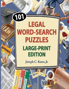 101 Legal Word-Search Puzzles: Buy 101 Legal Word-Search Puzzles by ...