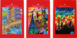 FABER-CASTELL Student Note Book A4 Notebook Unruled 160 Pages Price in ...