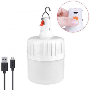 WOZIT USB Charging Waterproof LED Rechargeable Inverter Bulb With 4000 ...