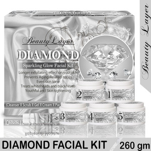 Beautylayer Diamond Facial Kit for Sparkling Glow Instant Radian Shine ...