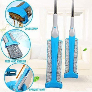 Sundry New Touchless Mop Wet and Dry Magic Flat Bucket Mop with 2 ...