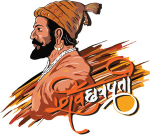 Masstone 57 cm Chhatrapati Shivaji Maharaj Marathi Wall Sticker Self ...