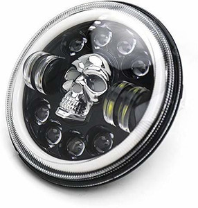 Gogna Mart LED Headlight for Royal Enfield, Mahindra Bullet 350, Bullet ...