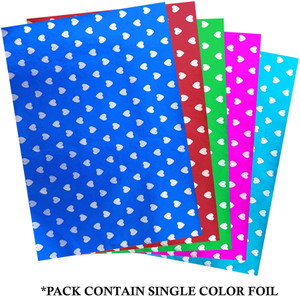 GROWNEX Chocolate Wrapper Paper Aluminium Foil (Pack Of 200) Aluminium ...